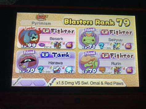 Based Blasters team : r/yokaiwatch