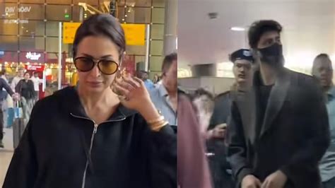 All Eyes On Malaika Actress Spotted With Rumoured Beau Harsh Mehta