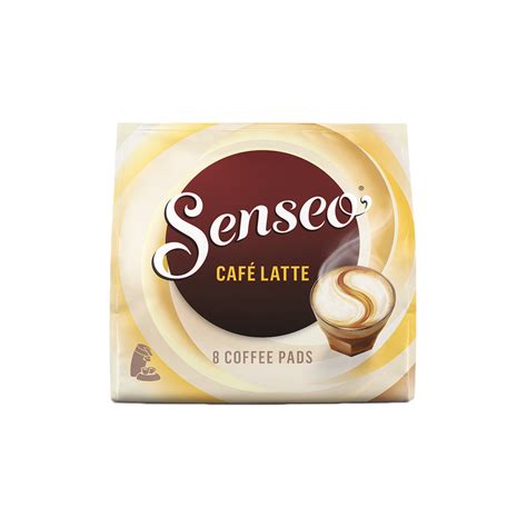 Senseo Kaffee Pads Jacobs Douwe Egberts LT Café Latte 8 Stk