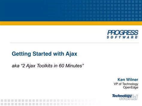Ppt Getting Started With Ajax Powerpoint Presentation Free Download