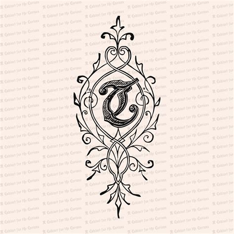 The Letter T Fancy