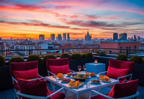 Esperienza Unica Aperitivo Sui Rooftop Di Madrid