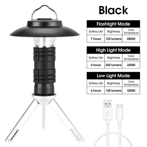 Jual Lampu Tenda Camping Outdoor Gantung Led Dengan Tripod Dudukan Kaki