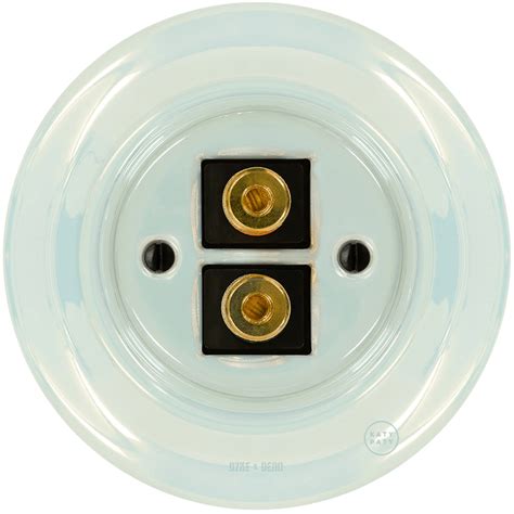 Porcelain Wall Speaker Socket Concha Dyke And Dean