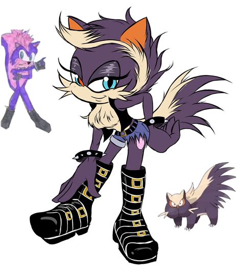 Sonichu Megagi La Skunk By Nanybux On Deviantart