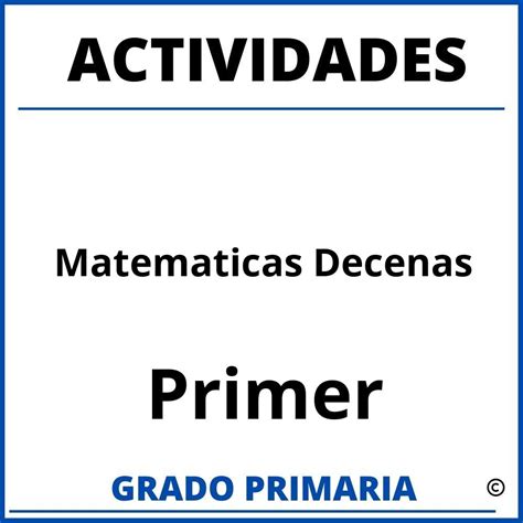 Lista Foto Cuadernillo De Actividades De Matem Ticas Para Primer 147840