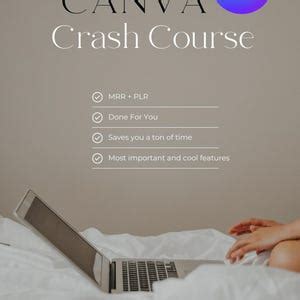 Canva Crash Course With Master Resell Rights (MRR + Plr),done for You Canva Guide How to Canva ...