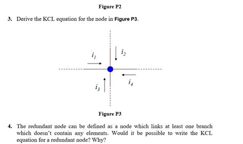 Solved Derive The Kcl Equation For The Node In Figure P3