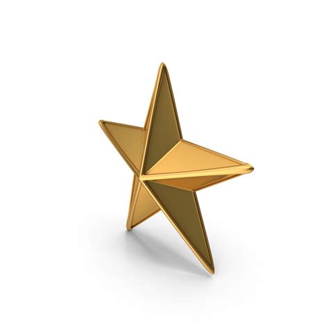 Metallic Star With Gold Frame Png Images And Psds For Download