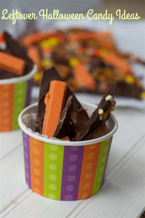 Using Up Leftover Halloween Candy