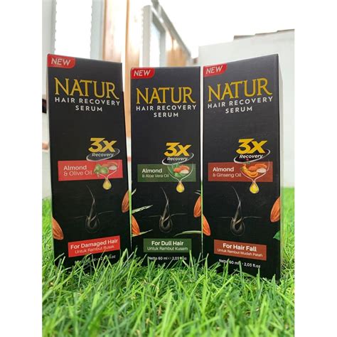 Jual Natur Hair Recovery Serum 60 Ml Natur Hair Recovery Serum Aloe