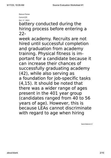 SOLUTION Source Evaluation Worksheet Studypool