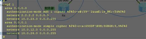 配置ospf的认证ospf认证配置 Csdn博客