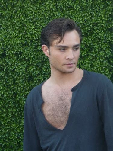 Photos Check Out Gossip Girl” Star Ed Westwicks Hairy Chest At Last
