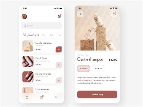 E Commerce Mobile App By Oksana On Dribbble