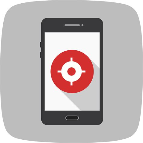 GPS Mobile Application Vector Icon Vector Art At Vecteezy