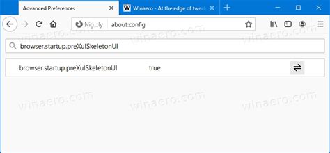 Enable Or Disable Skeleton UI In Firefox