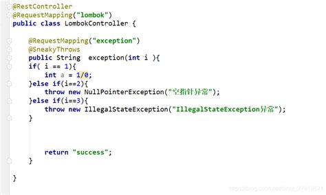 Lombok注解sneakythrowssneakythrows需要引用的依赖 Csdn博客