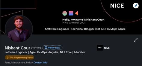Nishant Gour On Linkedin Programming Developer Linkedin Topvoice