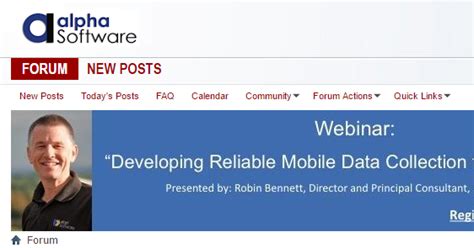 Alpha Software Webinar To Feature Start Software