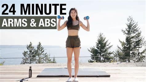 24 Minute Arms And Abs Workout With Jenessa Youtube
