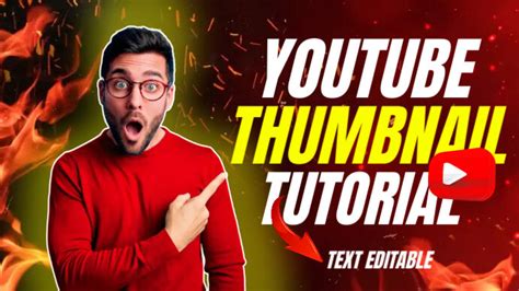 Youtube Tutorial Thumbnail Template Modelo Postermywall