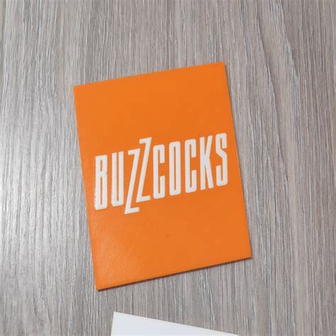 Buzzcocks Beermat Mmu2 By Colinjhaynes Download Free Stl Model