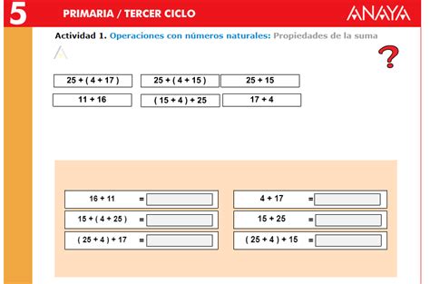 Los Picassitos De 3º Juego De Las Propiedades De La Suma