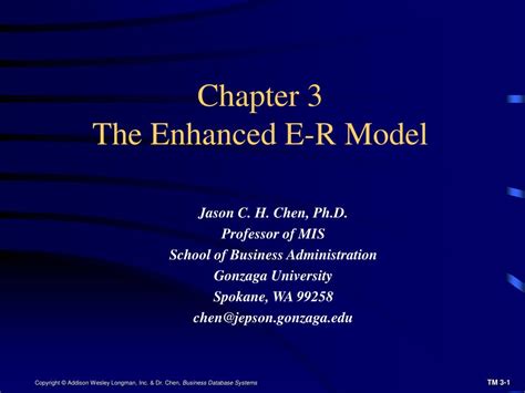 PPT Chapter The Enhanced E R Model PowerPoint Presentation Free Download ID