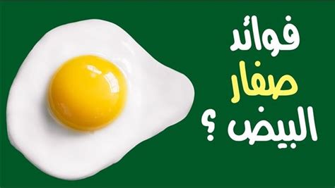 فوائد صفار البيض