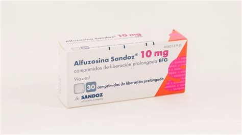 Alfuzosina Uroxatral Comprimidos De Liberación Prolongada Usos Y
