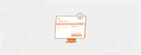 how to set minimum order amount in magento 2
