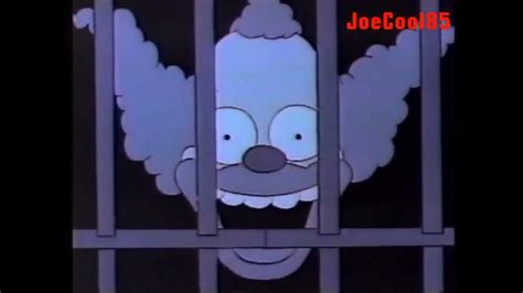 The Simpsons Fox Promo 1990 Krusty Gets Busted S01e12 30 Second Youtube