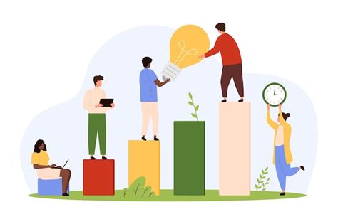 Premium Vector Professional Career And Creative Idea Of Tiny People