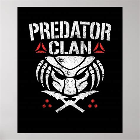 Predator Clan Poster Zazzle