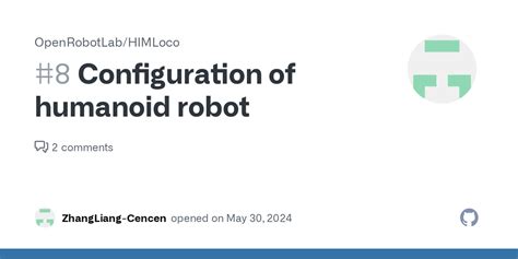 Configuration Of Humanoid Robot Issue Openrobotlab Himloco Github