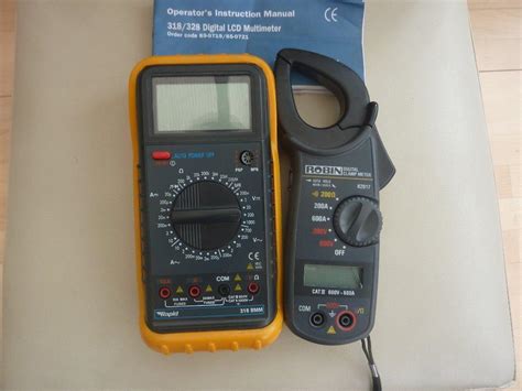 Digital Clamp Meter Robin And Digital Multimeter Rapide In Fnock