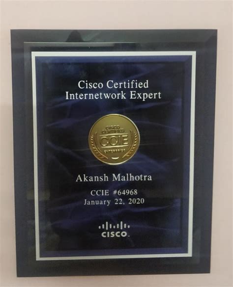 Akansh Malhotra On Linkedin Ccie 64968 14 Comments
