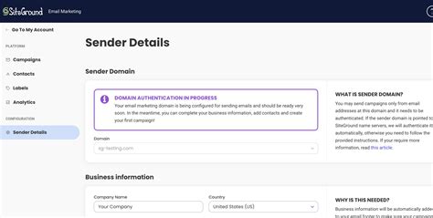 How To Authenticate Your Domain In Siteground Email Marketing