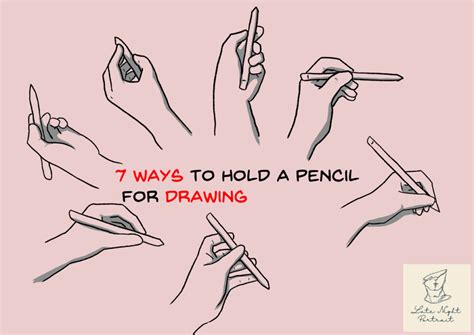 7 Ways To Hold A Pencil For Drawing Find Your Preferred Grip 2025