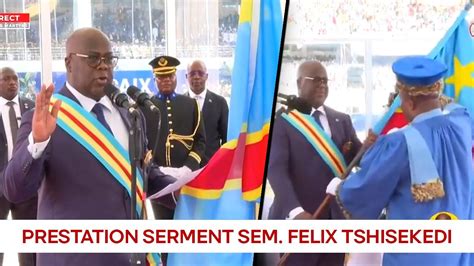 Icyerekezo Cyindahiro Ya Perezida Wa Rdc Kinshasa Félix Antoine