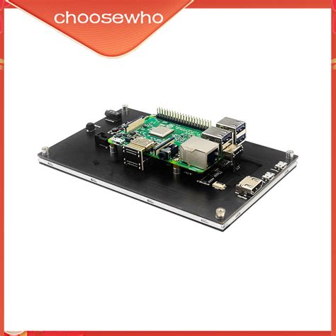 Choo7 นิ้วหน้าจอสัมผัส Hd สําหรับ Raspberry Pi 5 4 3 แบบพกพามัลติมีเดีย