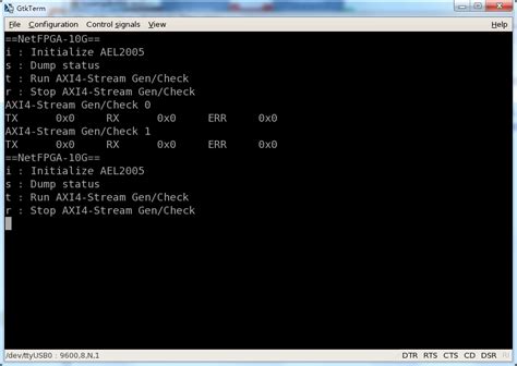 Netfpga G G Ethernet Interface Loopback Test Netfpga Netfpga