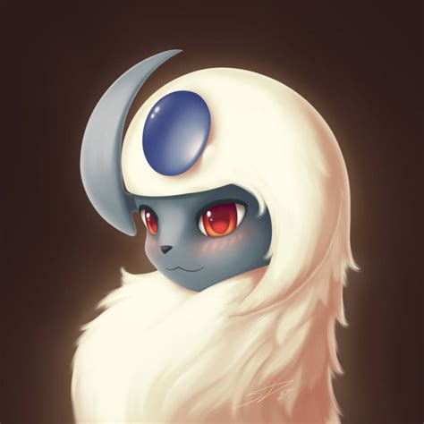A Blushing Absol Has Appeared By Mikapoofs On Deviantart