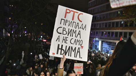 Sve o večerašnjem studentskom protestu ispred RTS a