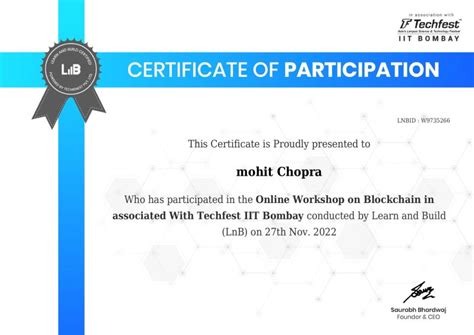 mohit chopra on linkedin learnandbuild workshop blockchain