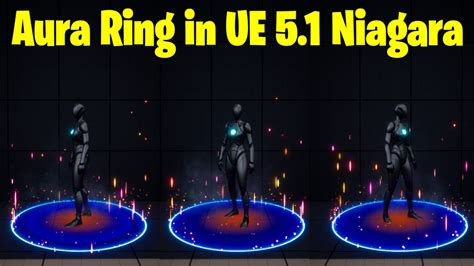 ring aura in unreal engine 5 1 niagara tutorial cghow ashif ali