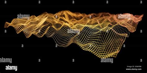 Floating Fragile 3d Wireframe Structure Modern Abstract Virtual Grid Background Audio