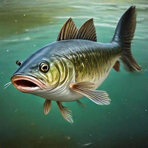 A Fish That Has The Name Of The Fish On It Premium Ai Generated Image