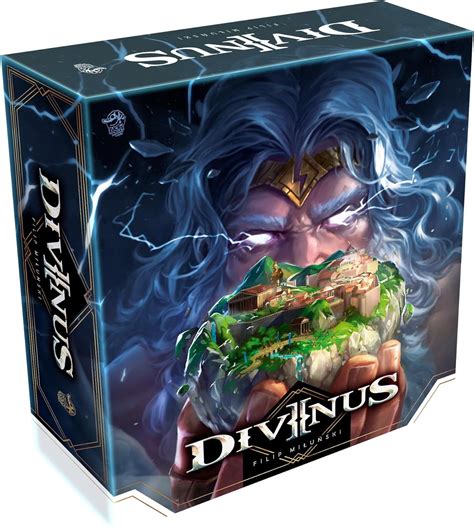 Lucky Duck Games Divinus Board Game Become A Demigod In A Campaign Of